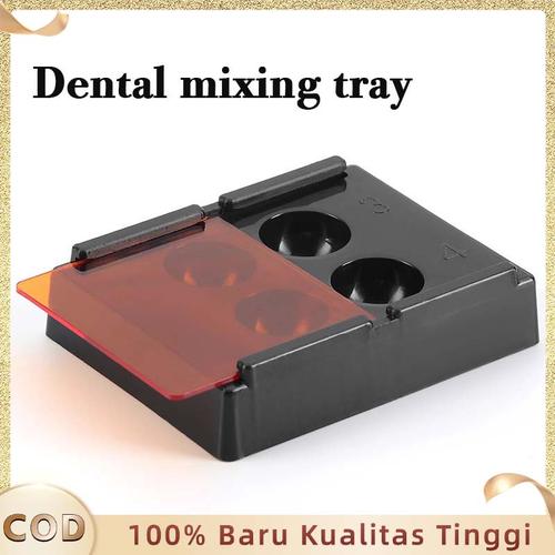 Jual Tray 4 Hole Protectortempat Bonding Gigi Kotak Dental Mixing ...