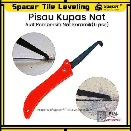 Jual Pisau Pembersih Nat Keramik Pisau Kupas Nat Besi Gagang Plastik ...