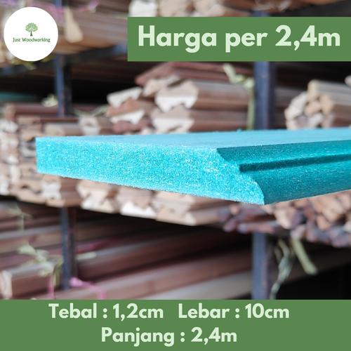 Jual JU-B1 LIS PLINT LANTAI HMR HIJAU SKIRTING WALL MOULDING ...