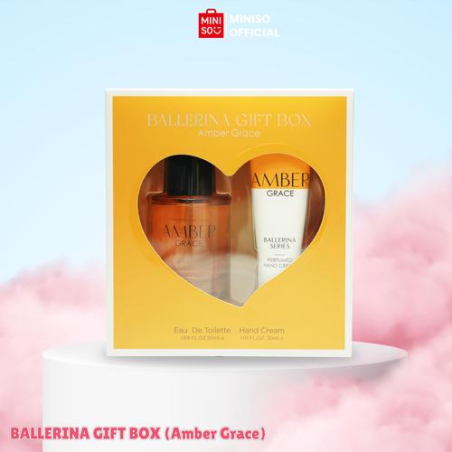 Jual Miniso X Ballerina Parfum Wanita 50ML Eau De Toilette + 30ml Hand ...