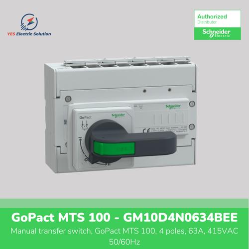 Promo Schneider COS GoPact MTS F1 63A E 4P 415V - GM10D4N0634BEE Cicil ...