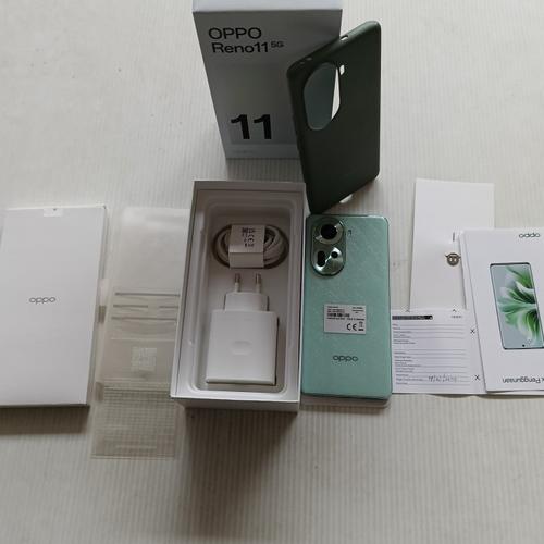 Jual Oppo Reno 11 5G 8GB/256GB Hijau Seken Lengkap mulus - Kota ...