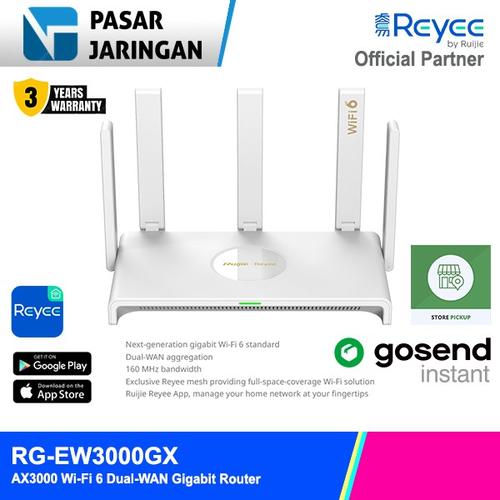 Jual EW3000GX Reyee WiFi 6 AX3000 Dual Band Gigabit Wireless Mesh ...