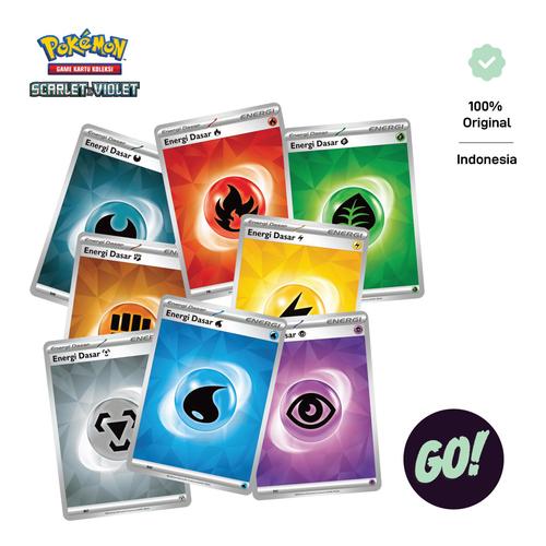 Jual Energi Dasar Pokemon TCG Game Kartu Koleksi Indonesia - Scarlet Violet - Pertarung ...