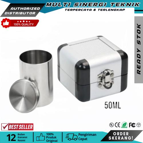 Jual Density Specific Gravity Cup pycnometer 50cc 50ml Stainless steel ...