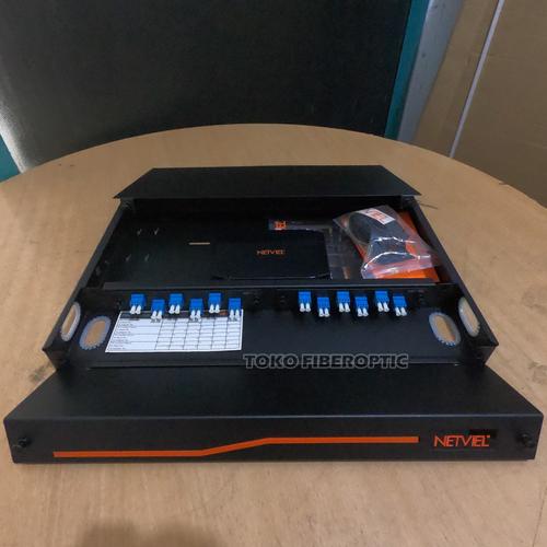 Jual Netviel OTB Rackmounted LC 4 port - 96 port Singlemode - 96 port ...