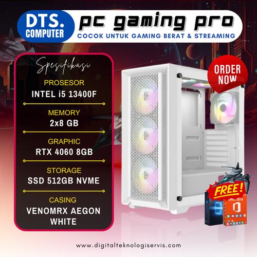 Jual Pc Gaming | Intel i5 13400F | RTX 4060 8GB | 16GB RAM | 512GB RAM - Kab. Tangerang - DTS ...