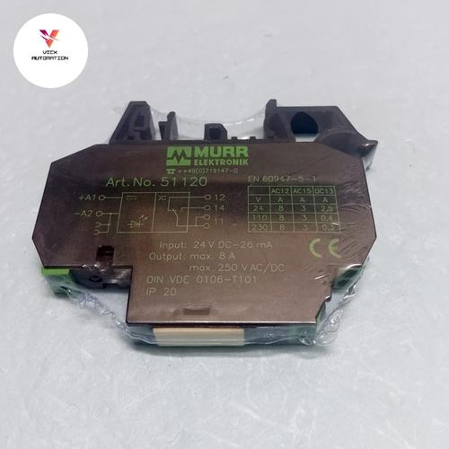 Jual Murr Electronic No.51120 Interface Relay Module 51120 24Vdc Made ...