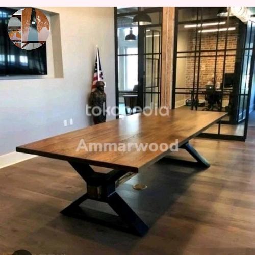 Promo meja meeting besar meja kantor minimalis modern - Kab. Lebak ...