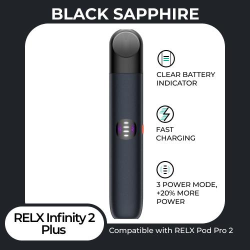 Jual RELX Infinity 2 Plus Device - Black Sapphire - Jakarta Utara ...