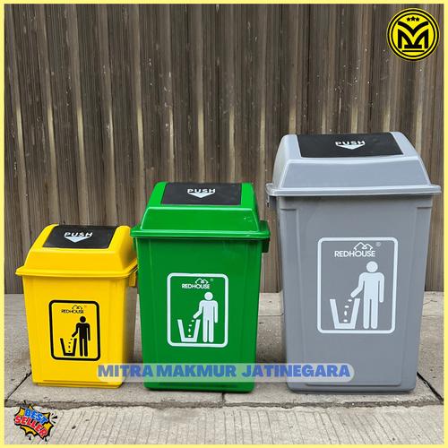 Jual Red House - Tempat Sampah Plastik Warna 20 40 60 Liter Tong Sampah ...