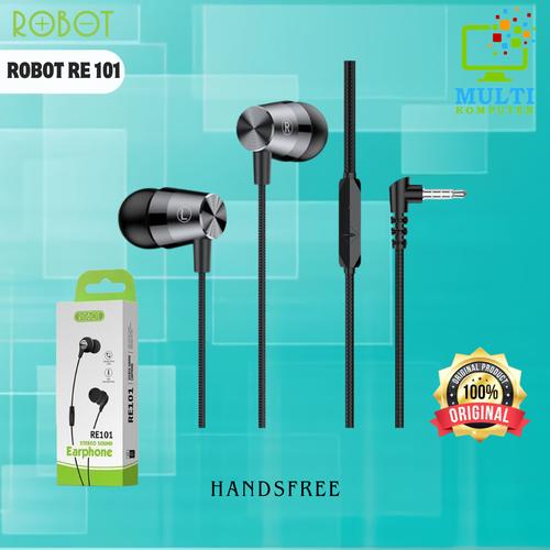 Jual HANDSFREE ROBOT RE 101 / HEADSET ROBOT RE101 / EARPHONE ROBOT ...