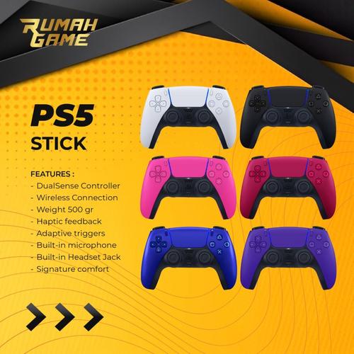 Jual PS5 Dualsense Dual Sense Controller Wireless Stik Stick Joystick ...