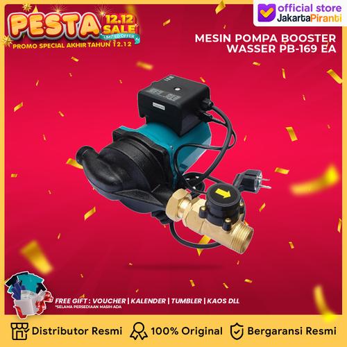 Promo CRAZY SALE! Pompa Booster Wasser PB-169 EA - Tanpa Bubble Cicil 0 ...