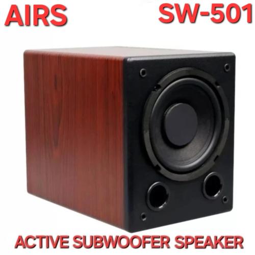 Jual AIRS SW-501 ACTIVE Subwoofer 6.5" Speaker for Audiophile with ...
