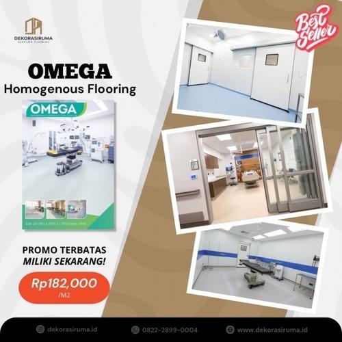 Jual Lantai Vinly Roll Omega 2mm Harga Permeter Anti-Bakteri Aman ...
