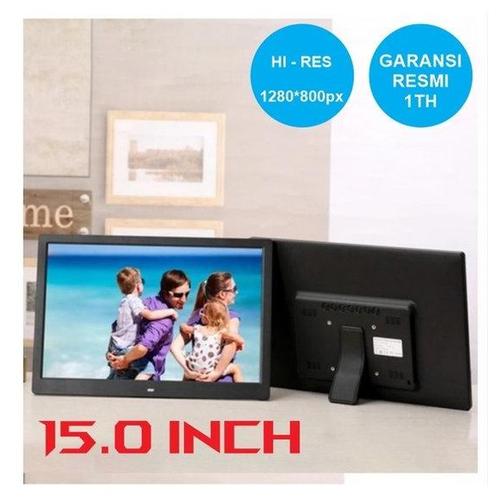 Jual Bingkai Foto Digital 15 Inch Terbaru Hi-Res - Frame Digital ...
