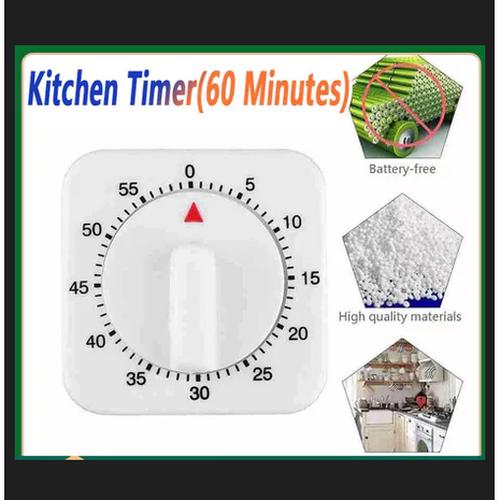 Jual MGS Timer Masak/Dapur/Analog/Alarm/Mekanik Manual 60 Menit ...