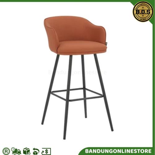 Jual Kursi Bar Modern Cokelat Informa Barstool Bangku Cafe Restoran ...