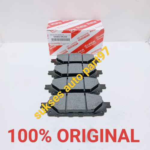 Jual brake pad kampas rem depan Toyota Innova reborn 2016 up original ...