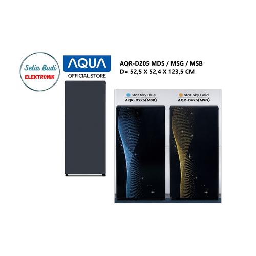 Jual AQUA Kulkas AQR-D225 1 pintu 180 Liter | Semi Auto Defrost - AQR ...
