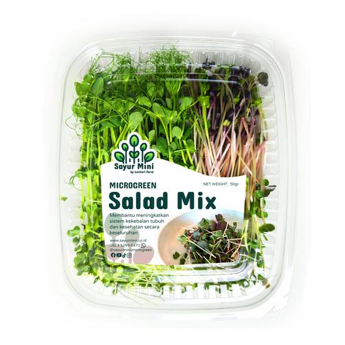 Jual SAYUR MINI Microgreen Mix 50gr - Salad Microgreen - Fresh Cut ...