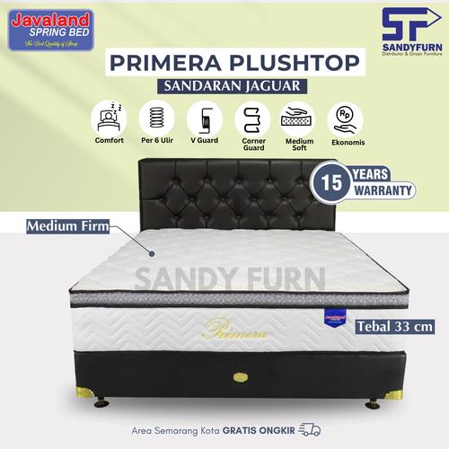 Jual SPRINGBED PRIMERA PLUSHTOP SUPER WHITE [JAVALAND] (Springbed+Divan ...