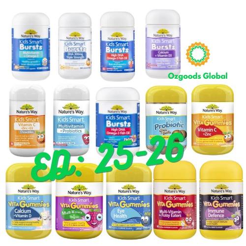 Jual NATURE'S WAY KIDS OMEGA 3 MULTIVITAMIN PROBIOTIC IMMUNE EYE CAL ...