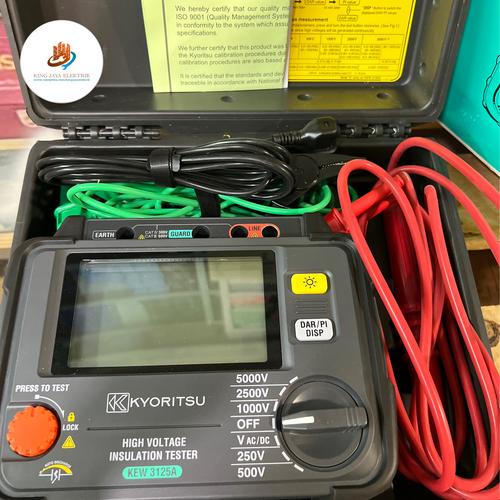 Jual Kyoritsu High Voltage Insulation Tester Kyoritsu Kew 3125A ...