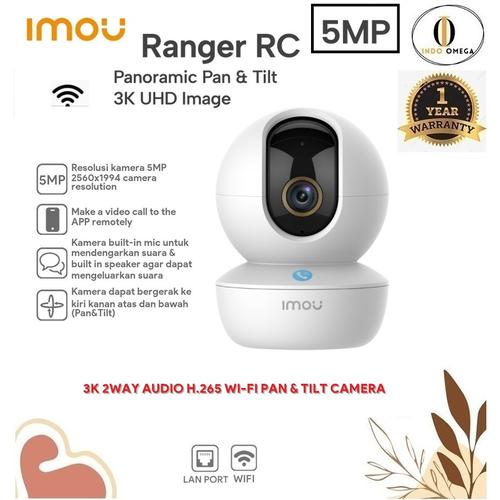 Jual IMOU Ranger RC 5MP One Touch Call Wi-fi Camera Indoor Smart ...