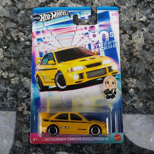 Jual Hot Wheels Hotwheels Mitsubishi Lancer Evolution VI Kuning HW 90s ...
