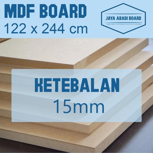 Jual 15mm MDF Board Medium Density Fibreboard Kayu Lapis Olahan ...