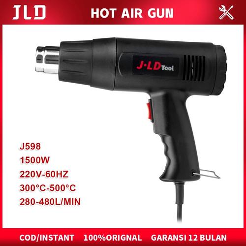 Jual JLD Hot Gun Mesin Pemanas Angin / Udara Panas 1500w Dryer Heat ...