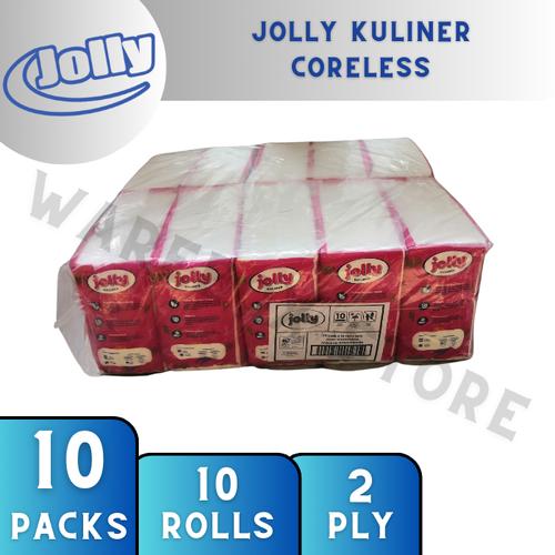 Jual Tissue Jolly Kuliner Coreless (Tanpa Tulang/Kardus Tengah) Isi 10 ...