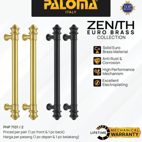 Jual PALOMA Pull Handle Gagang Pintu Euro Brass Kuningan Zenith Vienna ...