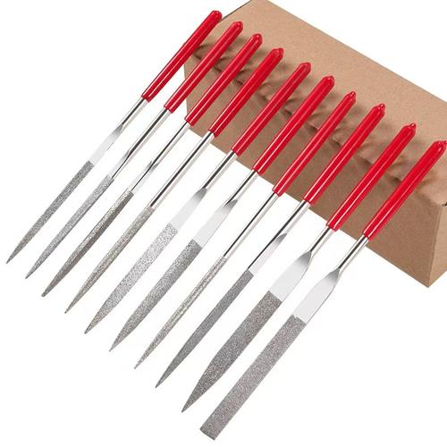Jual KIKIR DIAMOND SET/Kikir Intan set (140MM/160MM/180MM) PERSET 10PCS ...