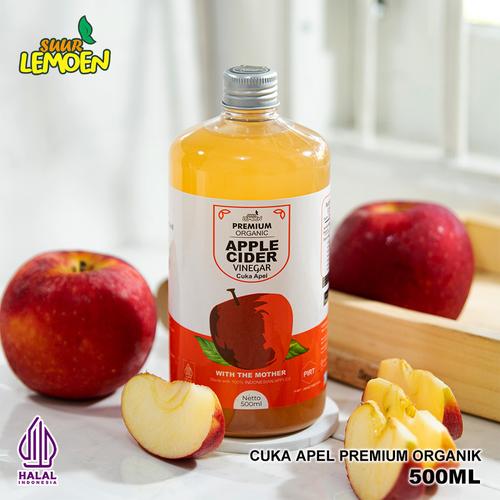 Promo Cuka Apel Organik 500 ML Apple Cider Vinegar Premium With The ...