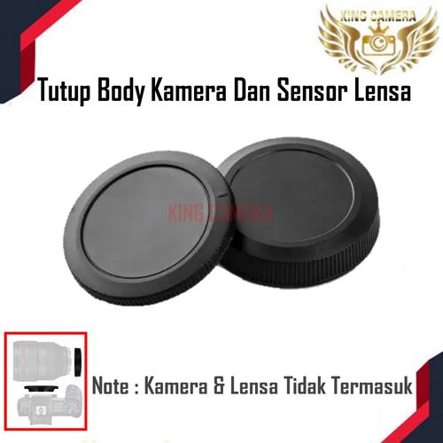 Promo Body Cap and Rear Cap for Canon EOS R RF Mount / Tutup Body ...