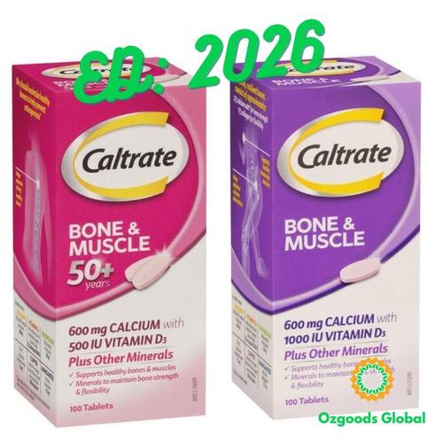 Jual CALTRATE BONE AND & MUSCLE 50+ 50 PLUS ISI 100 TABLET MADE IN Au ...