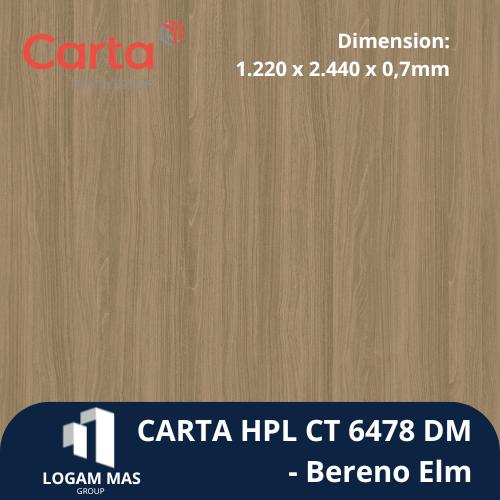 Jual CARTA HPL CT 6478 DM - Bereno Elm - High Pressure Laminates ...