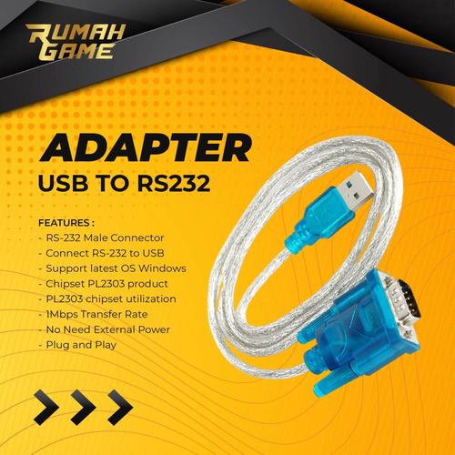 Jual Kabel Usb To Serial / Usb To RS232 Serial - Kota Semarang - Rumah ...
