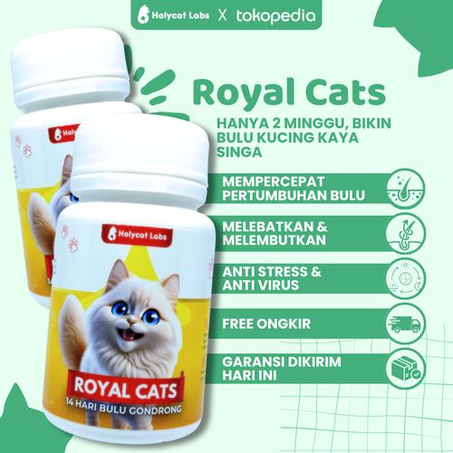 Jual Vitamin bulu Kucing Anjing Royal Care Penumbuh bulu Anti Rontok ...