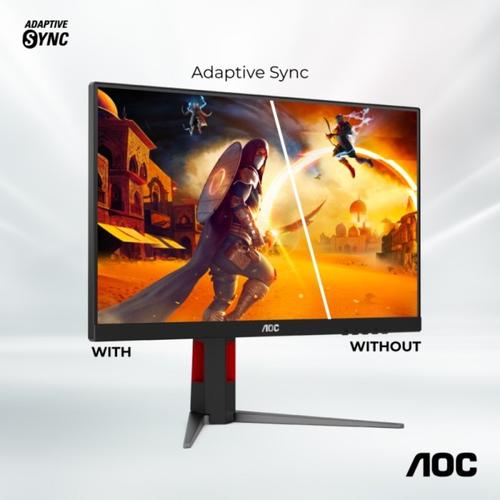 Promo Monitor LED AOC 24G4 23.8” FHD IPS 180Hz HDR10 HDMI DP Vesa PIVOT ...