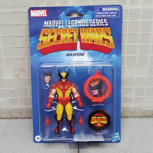Jual HASBRO MARVEL LEGENDS RETRO SECRET WARS WOLVERINE BROWN SUIT 40TH ...