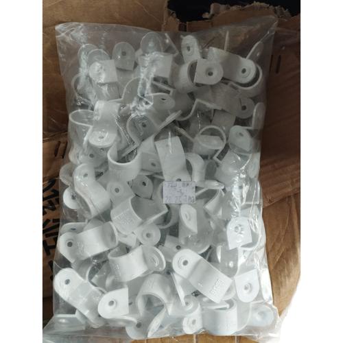 Jual PERPACK Clamp PVC Clipsal 20 mm Putih Klem Pipa Paralon Listrik ...