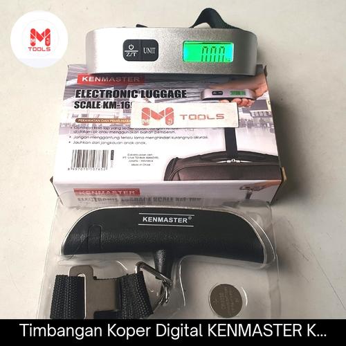 Jual Timbangan Koper Digital KENMASTER 50 kg - KENMASTER Timbangan Tas ...