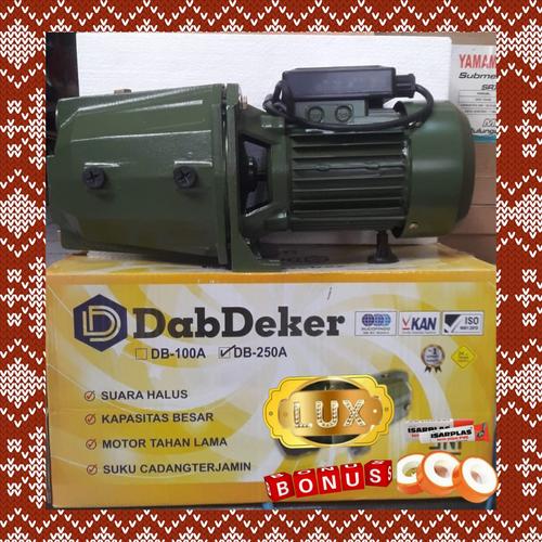 Jual Mesin pompa air semi jet pump DAB 250watt daya hisap 11 Mtr manual model dabavon jdb 2 ...