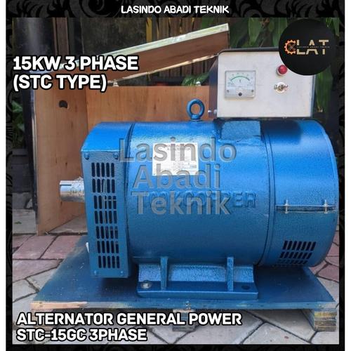 Jual alternator general STC-15 15 kw 3 phase 1500 rpm full tembaga ...