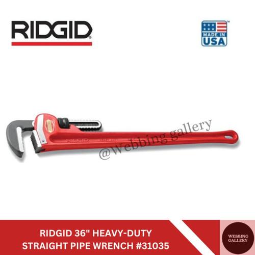 Jual RIDGID HEAVY-DUTY STRAIGHT PIPE WRENCH 36" RIDGID 31035 - KUNCI ...