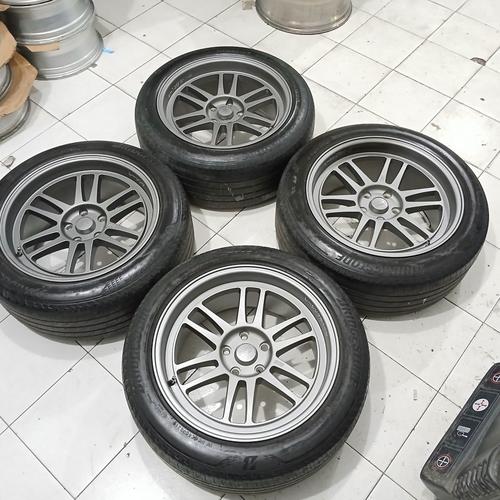 Jual Velg Mobil Seken Racing Hsr Boroko Bly1 Ring 18 Lebar 9 Et25 Pcd 5x114,3 Plus Ban 235/50 ...
